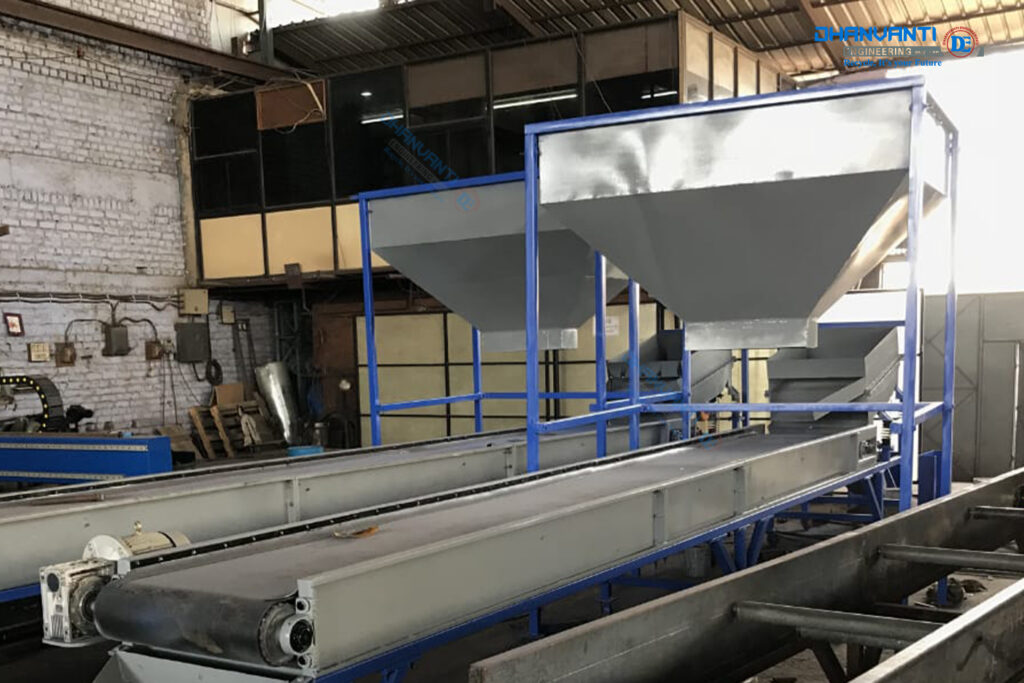 Feeding Hopper - Aluminium & Copper Recycling Plant Manufacturer